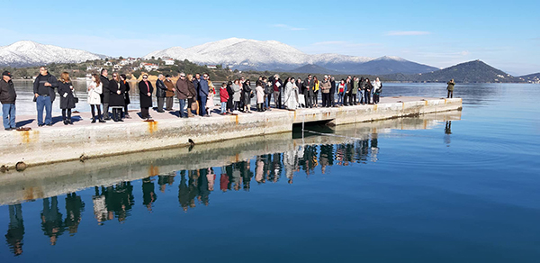 Με λαμπρότητα γιορτάστηκαν τα Θεοφάνεια στο Αχίλλειο - Λαός της Μαγνησίας