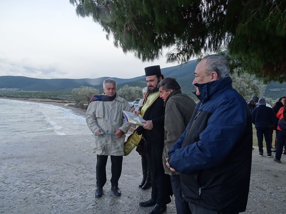 Ο Αγιασμός των υδάτων στις Νηές - Λαός της Μαγνησίας