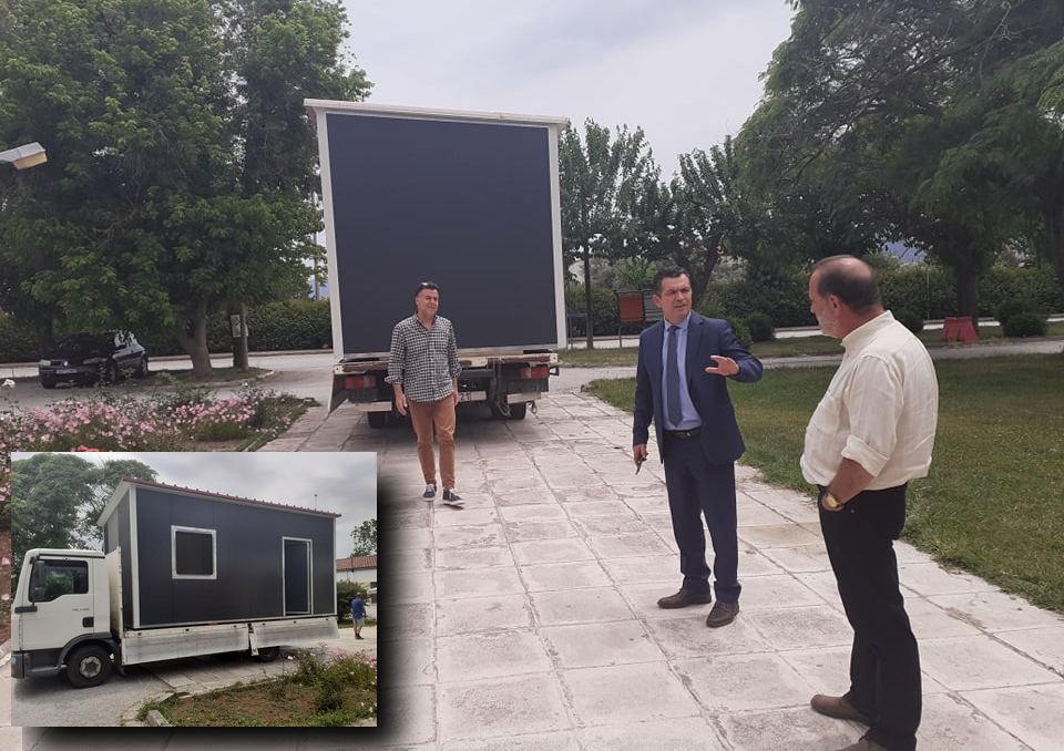 Οικίσκος ISO BOX στο Κέντρο Υγείας Αλμυρού προσφορά του Χρ. Μπουκώρου ...