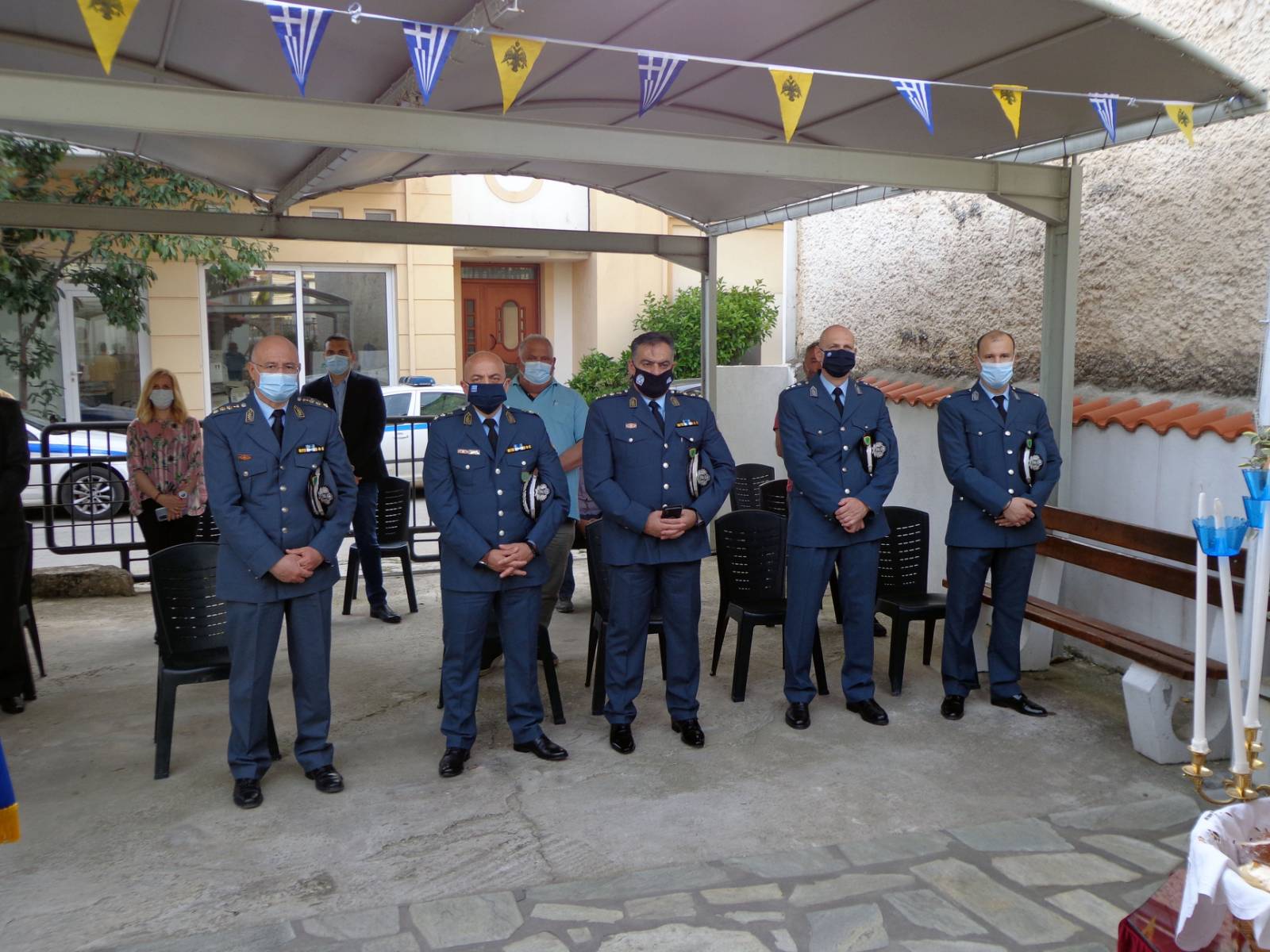 Τίμησαν οι αστυνομικοί μας την μνήμη της Αγίας Μεγαλομάρτυρος Ειρήνης ...