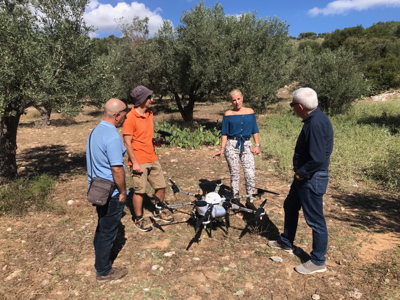 Πειραματική εφαρμογή δολωματικών ψεκασμών με drone για την καταπολέμηση ...