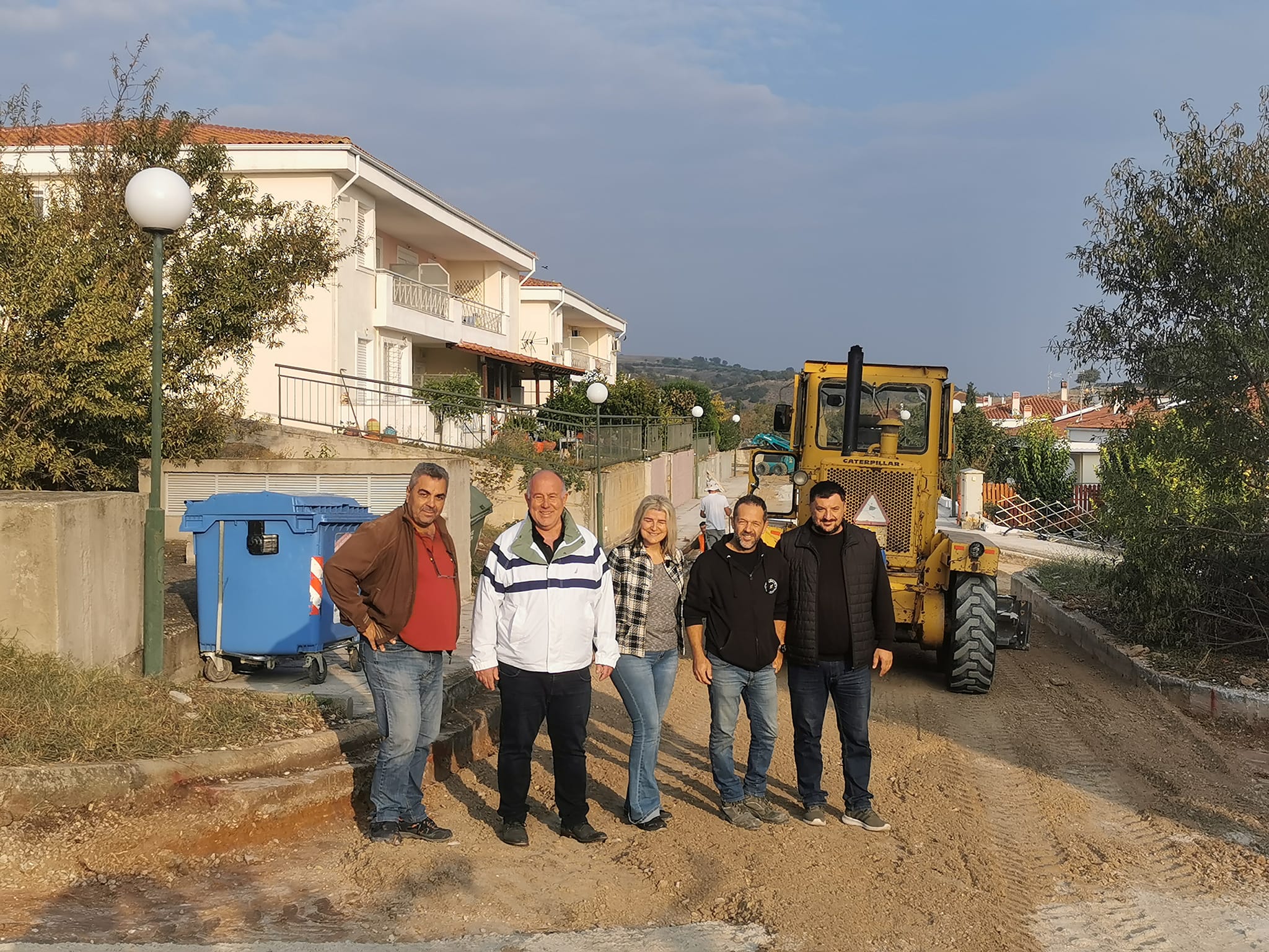 Άρχισε η αποπεράτωση ανάπλασης στις Εργατικές Κατοικίες Βελεστίνου ...
