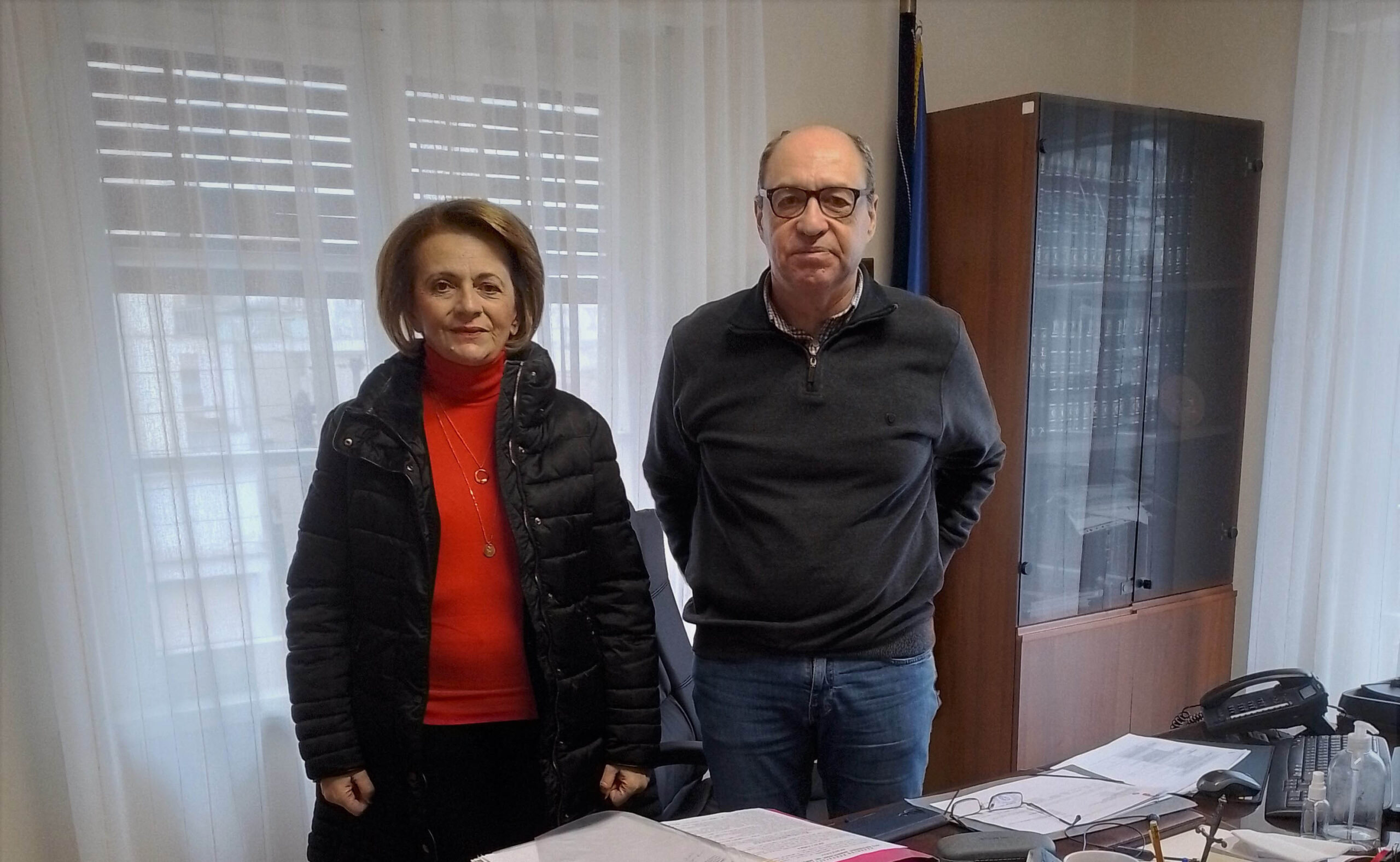 Συνάντηση Μαρίνας Χρυσοβελώνη με τον Διευθυντή Πρωτοβάθμιας Εκπαίδευσης ...