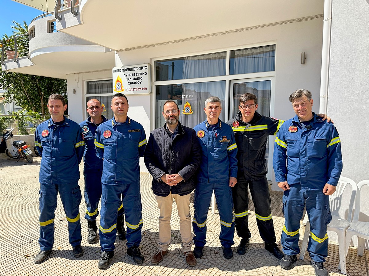 Ο Κων. Μαραβέγιας στην Σκιάθο: Τουρισμός και υγεία οι δυο ...
