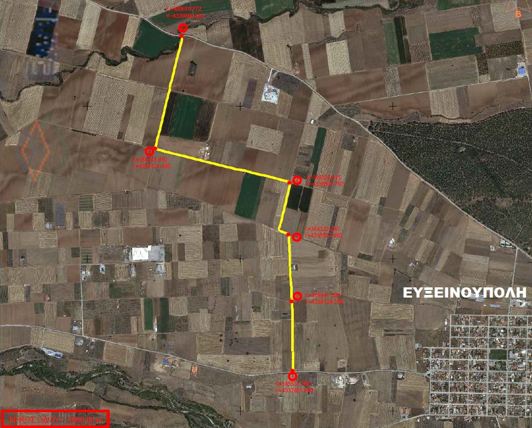 Ασφαλτόστρωση αγροτικών δρόμων στις θέσεις Γρεβενί Αγ. Τριάδας και ...