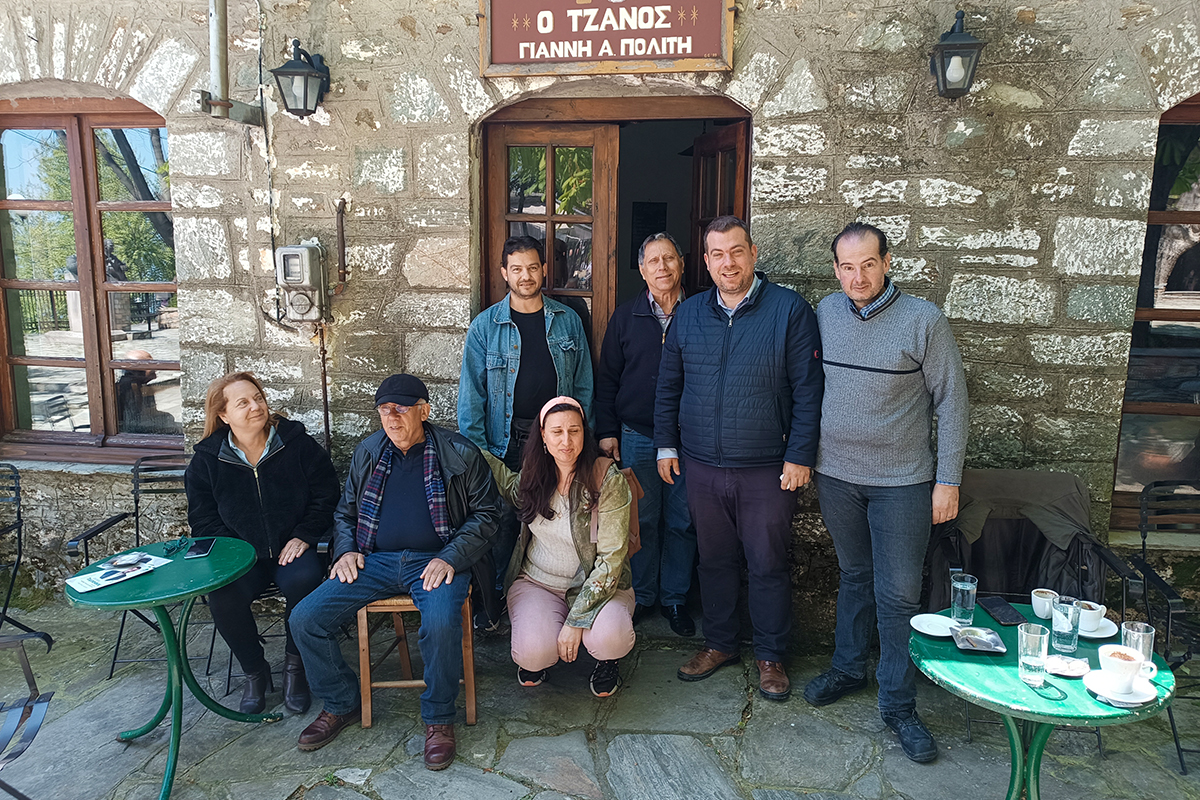 Την Ζαγορά επισκέφθηκε ο Δημήτρης Τσιμπανάκος - Λαός της Μαγνησίας