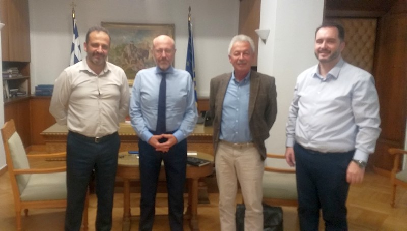 O Πρόεδρος της «Πρότασης Ζωής» Ευθ. Ζιγγιρίδης σε συνάντηση με τον ...