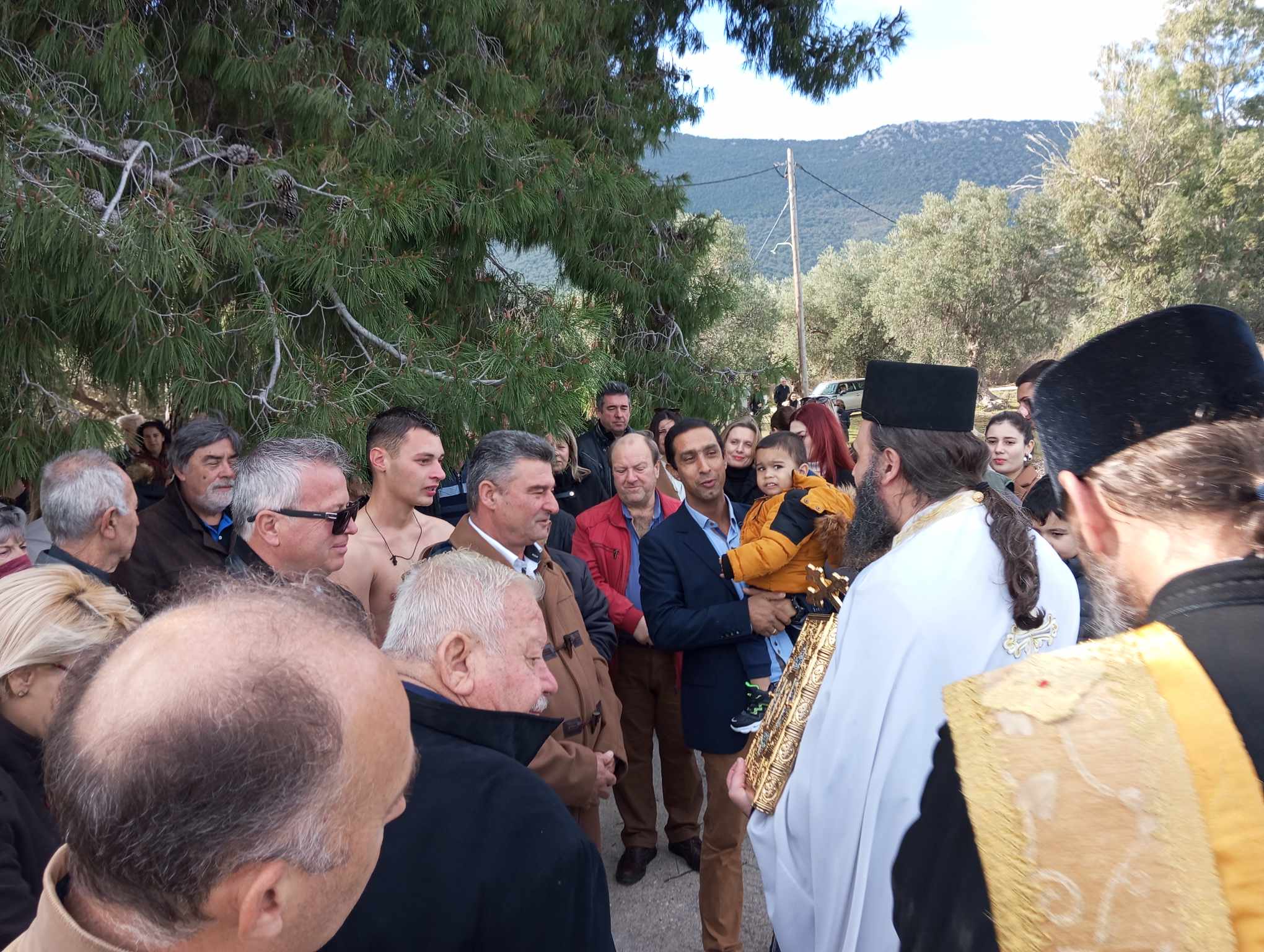 Ο Αγιασμός των υδάτων στις Νηές Σούρπης - Λαός της Μαγνησίας