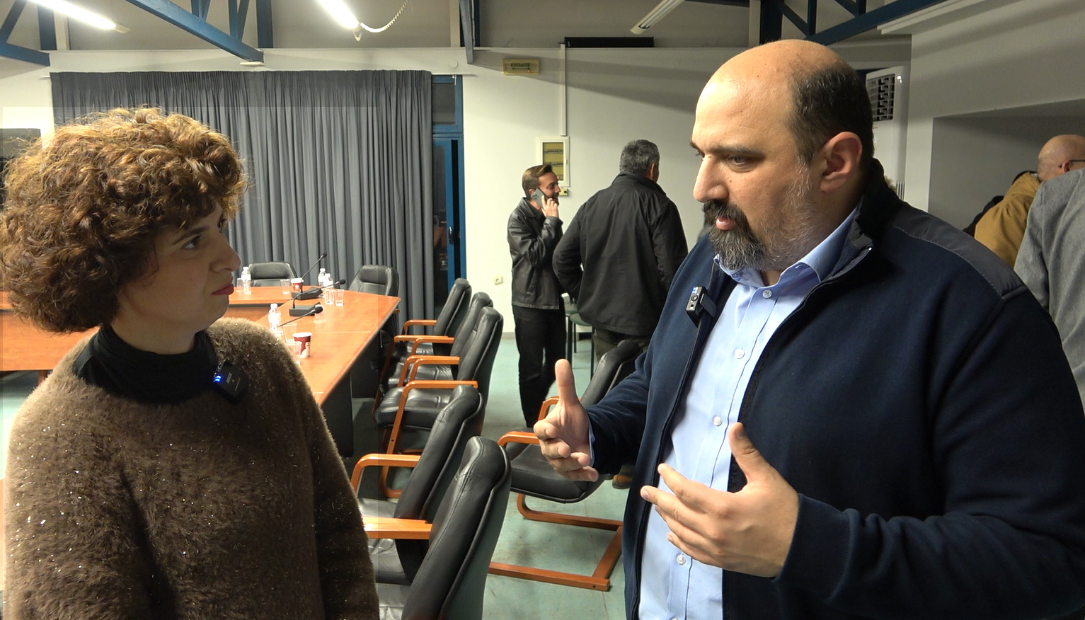 Σύντομη συνέντευξη με τον Υφ. κ. Τριαντόπουλο - Τι άλλαξε στα κλιμάκια ...