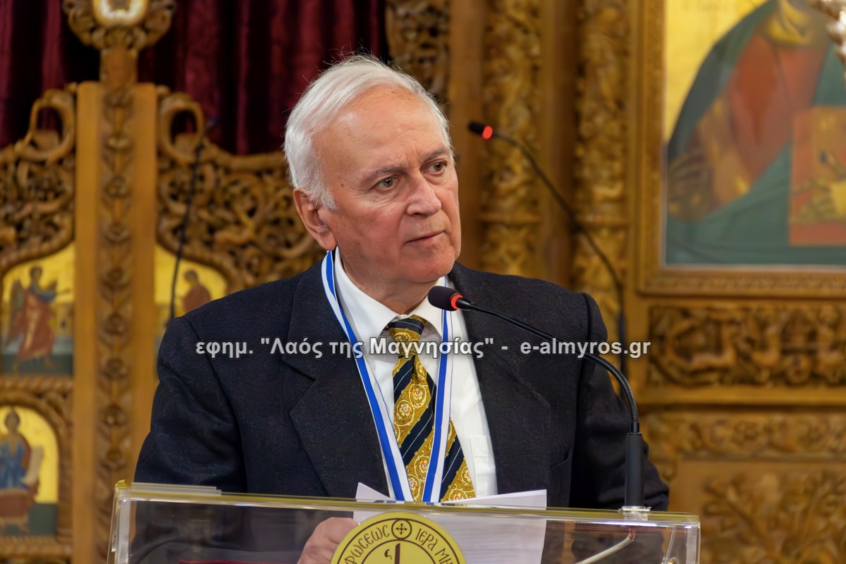 Η Εκκλησία της Δημητριάδος τίμησε τον Κώστα Γκουντάρα - Λαός της Μαγνησίας