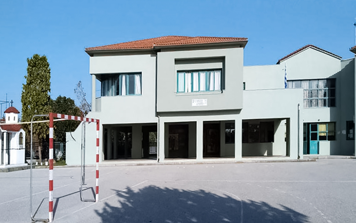 Τοποθέτηση σειμογράφου στο 2ο Γυμνάσιο Αλμυρού - Λαός της Μαγνησίας