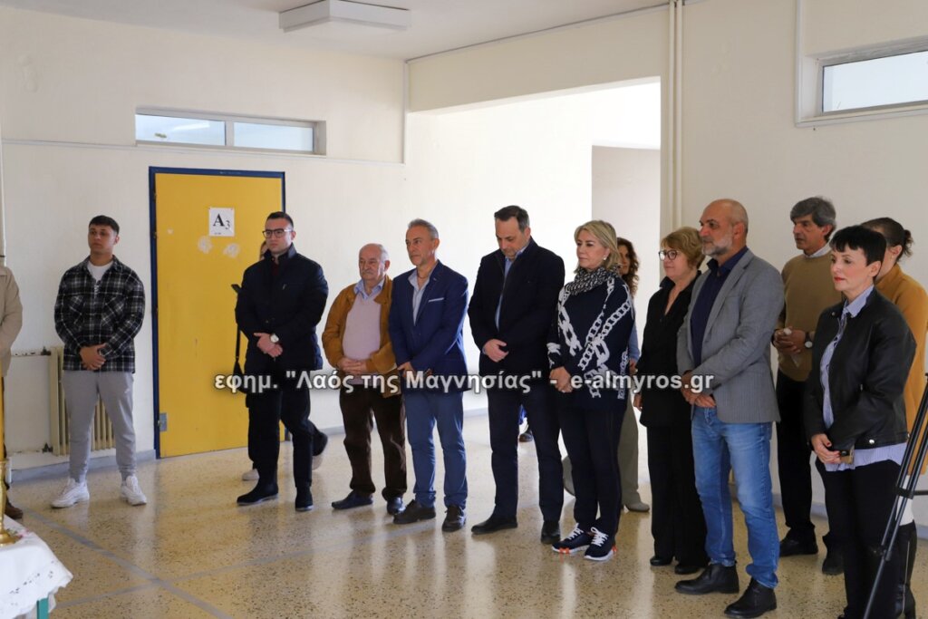 Εγκαίνια νέου ανελκυστήρα στο 1ο ΕΠΑΛ Αλμυρού / βίντεο-φωτογραφίες ...